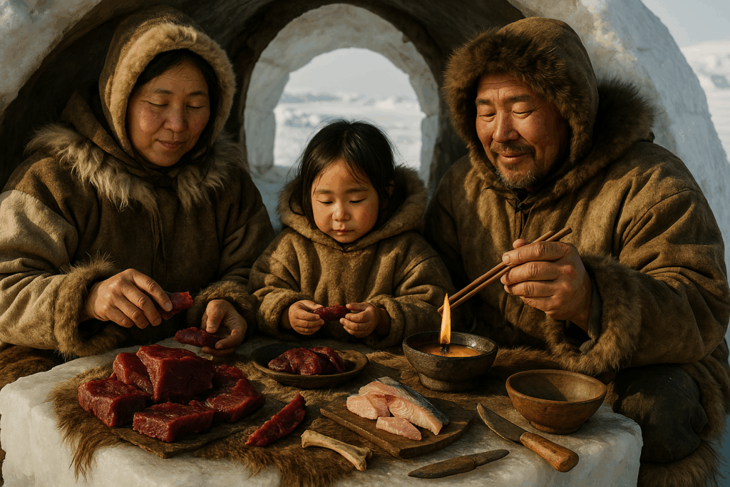 Inuit Feasting: Arctic Survival Strategies - kenvoro
